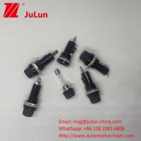 China Black Copper Foot 5*20 6*30mm Car Fuse Holder Bakelite Electric for sale