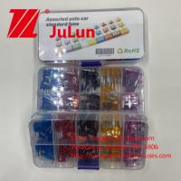China Cars SUVs 0287 0299 60A 32V Automotive Electronics Blade Car Fuses PA66 Brass for sale