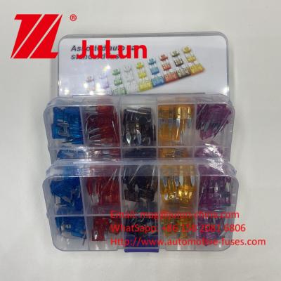 China Vehicles Buses Boxed Grade Automotive Blade Fuses 0337 0237 0899 0999 0299 32V Maintain Stability for sale