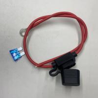 China UL Waterproof Inline Blade Fuse Box Standard/Medium Plug in Car Fuse Holder with 22awg 20awg 18awg 16awg 14awg 12awg 10awg for sale
