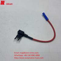 China Standard Plug Adapter Mini Tap Car Fuse Holder 10A/15A/20A Brass Tin Plating Simple Spiral for sale