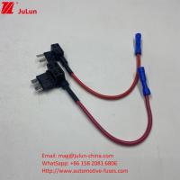 China Wholesale standard Blade Fuse Tap Factory With 32V 1A-40A standard Car Fuse fuse holder for sale