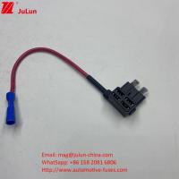 China F3A 5A 10A 15A Fuse Tap 16AWG Car Add a Circuit ACU Blade Fuse Adapter with Fuse Holder for Cars Trucks for sale