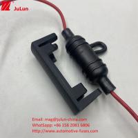 China 10*38mm Cylindrical Fuses Waterproof IP68 Inline Fuse Holder Cover with UL Wire for for sale