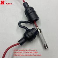 China Factory direct 6x3 Glass Line Fuse Box Holde molded fuse holder for glass fuse Inline Waterproof for sale