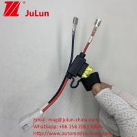 China Fuse Battery Connector Extension Cable Wire Harness Connector Holder With Red 2-Pin Connector Truck Electric ATV Ebike for sale