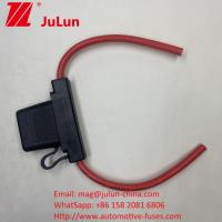 China ATC/ATO Custom Inline Fuse Holder 14AWG 16AWG 18AWG 20AWG Wiring Harness 80AMP Blade Fuse Automotive Fuse Holder for sale