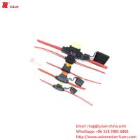 China Automobile Insert Fuse Holder, Automobile Waterproof Fuse Holder, Wire Harness Fuse Box, The Contact Material Is Tinned Copper for sale