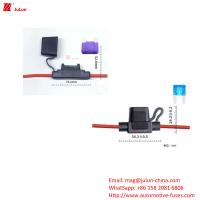 China Automobile Insert Fuse Holder, Automobile Waterproof Fuse Holder, Wire Harness Fuse Box, The Contact Material Is Tinned Copper for sale