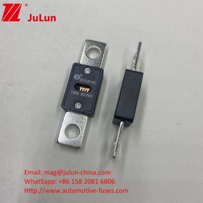 China 51mm Hole Distance EV320-5X 125A 70VDC Ceramic Automotive Fuses With GB/T31465.5-2015 Certification And 70VDC Rated Voltage for sale
