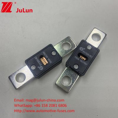 China 51mm Hole Distance EV320-5C 80A 70VDC Electric Car Charging Fuse for sale