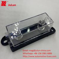 China 40A 50A 60A 70A 80A 100A 200A 250A 300A 400A 500A ANM Mega Bolt-Down Auto Fuse Holder Block With Clear Insulating Cover for sale