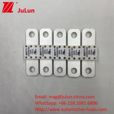 China 350A 125VDC Car Battery Fuse Small Size High Current Rating ASTM Short Circuit Protection for sale