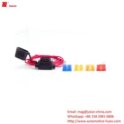 China Customizable Car Waterproof Fuse Holder Plug In Fuse Rated Voltage 32V-58V for sale