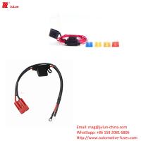 China Customizable Car Waterproof Fuse Holder Plug In Fuse Rated Voltage 32V-58V for sale