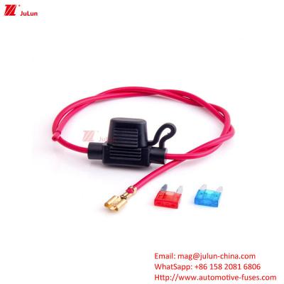 China Automobile Waterproof Automotive Fuse Holder Pure Copper Oxygen Free Wire Core Material for sale