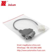 China Automotive Wiring Harness Diagnostic Conversion Cable Tesla Model S/X OBD2 12 Pin for sale
