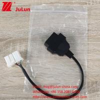 China Automotive Wiring Harness Diagnostic Conversion Cable Tesla Model S/X OBD2 12 Pin for sale