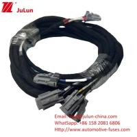 China Extension Cable 54 Pin For Ford Sync Electrical Automotive Apim Connector Extension Cable Wiring Harness With RCA for sale