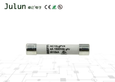 China 1500V 10x56mm High Voltage Fuse  4 Amp Ceramic Fuse 20ka For Digital Instrument for sale