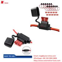 China Plug In Car Waterproof Seat / Wire Mini Fuse Holder for sale