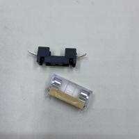 China PCB Board Installation  6*30mm 250VDC Black Blue Transparent Gold Car Fuse Holder for sale