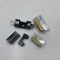 China 5x20mm Or 6x30mm PCB Board Mounting Glass Fuse Holder For Power Systems In Cars Black Blue Transparent Gold for sale