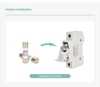 China PV Fuse Holder AC 3A 500V Match 10*38mm for sale