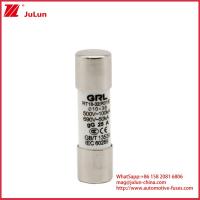 China 15A 1000VDC Fuse Link Solar GPV DC Fuse  10*38mm 32A Rating For Electrical Protection In PV Systems For Use With Fuse Housing for sale