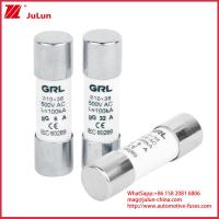 China 15A 1000VDC Fuse Link Solar GPV DC Fuse  10*38mm 32A Rating For Electrical Protection In PV Systems For Use With Fuse Housing for sale
