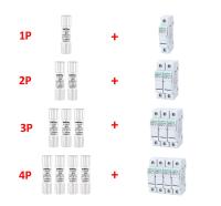 China IEC Certified 10*38mm PV Fuse 20A 1000VDC Fuse Holder for sale