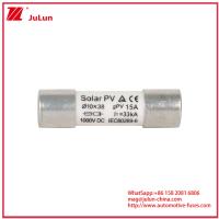 China 15A 1000VDC GPV Fuse 10*38  For Solar Power Systems IEC60269-6 for sale