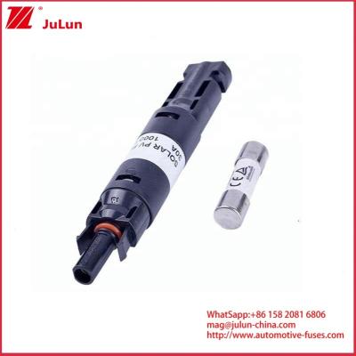 China 15A 1500VDC GPV  Ceramic Fuses Photovoltaic High Voltage Tubular for sale