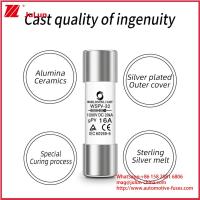China GPV 16A 1000VDC 20KA Photovoltaic High Voltage Tubular Ceramic Fuse 10*38mm for sale