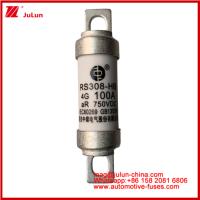 China RS308-HB 4G 100A AR 750VDC 50KA Fuse For Automotive Circuit Protection Performance Conforms JASO D622 Ceramic Tubular Design for sale