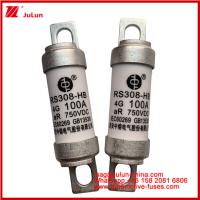 China RS308-HB 4G 100A AR 750VDC 50KA Fuse For Automotive Circuit Protection Performance Conforms JASO D622 Ceramic Tubular Design for sale