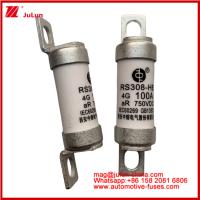 China RS308-HB 4G 100A AR 750VDC 50KA Fuse For Automotive Circuit Protection Performance Conforms JASO D622 Ceramic Tubular Design for sale