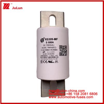 China Electric Vehicle 500A 750VDC Drive Power 800A RS309-MF S  Road Tubular Ceramic  Energy Storage And Power Systems Chargers Wires Automotive Devices And Equipment 50KA for sale
