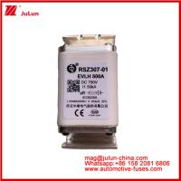 China RSZ307-01 EVLH 500A 750VDC FUSE 50KA  Square Ceramic  Automotive Chargers Electric Vehicle Devices And Equipment Small Size  Low Melting I²t Value High Breaking Capacity Energy for sale