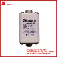 China RSZ307-01 Square Ceramic  J4P-N 315A 750VDC 50KA  Chargers Wires  Automotive Devices Equipment Bolt Connection Type for sale