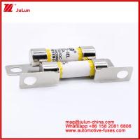 China EV322 3EL 20A Tubular Ceramic Fuse  DC700V For EV HEV Stud Mount for sale