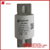 China Electric Vehicle Bolted Connection Structure Gold Caremic Tubular Car Micro Fuses RS309-MD EV 800A DC500V 20KA For Automotive for sale