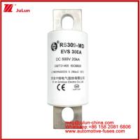 China RS309-MD EVS-300A Caremic Tubular Fuse DC500V 20KA  Electric Vehicle Bolted Connection Structure Automotive Application Design Excellent DC Performance for sale