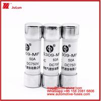 China Automobile Bolt Stud‐mount Caremic Round Tube FUSE  RS309-MF 50A DC750V  DC For EV / HEV for sale