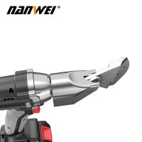 China Save Effort Cut Metal Cordless Handheld Electric Scissors Brushless Motor Stepless Variable Speed Rechargeable Sheet Metal for sale