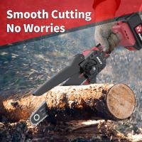 China Single Hand Durable 8 Inch Wood Chain Saw Electric Motor Cordless High Work Efficiency for sale