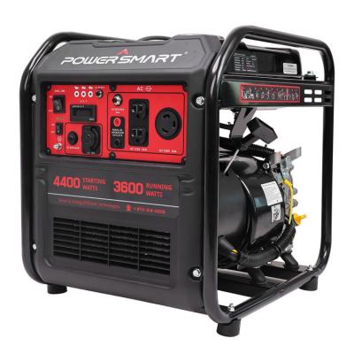 China Electric Airless Sprayer Led Light Home InvertorB Portable Usa Powersmart 4400w Gas Generator For Camping for sale