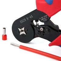 China Convenient Versatile Mini Wire Ferrule Tubular Terminal Crimping Plier Kit 1200pcs Household Electrical Insulated for sale