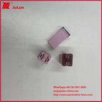 China SBFC-JT 30A 32V Auto Car micro blade fuse Square Requirements Connection Fuse Box Holder Long Pin Small Internal Car Male Plug Ampere Rating for sale