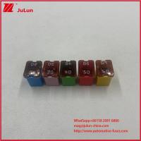 China Coating Tinning Durable Small Size Square Mini Auto Fuse For Car 20A 25A 30A 40A 50A 60A Square Mini Auto Fuse  SUVs Trucks Offroad Vehicles Buses for sale